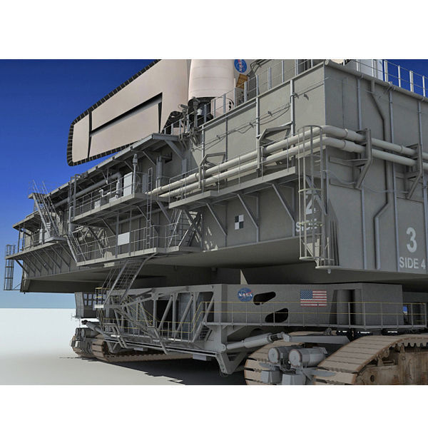 NASA Shuttle Launch Pad 3D model | CGTrader