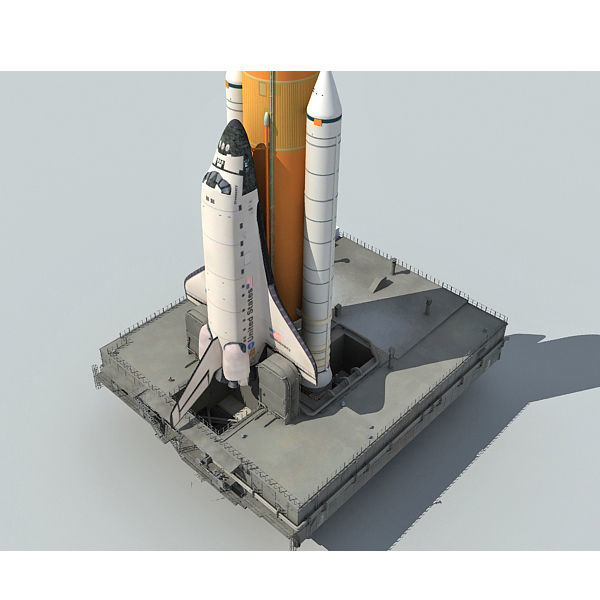 NASA Shuttle Launch Pad 3D model | CGTrader