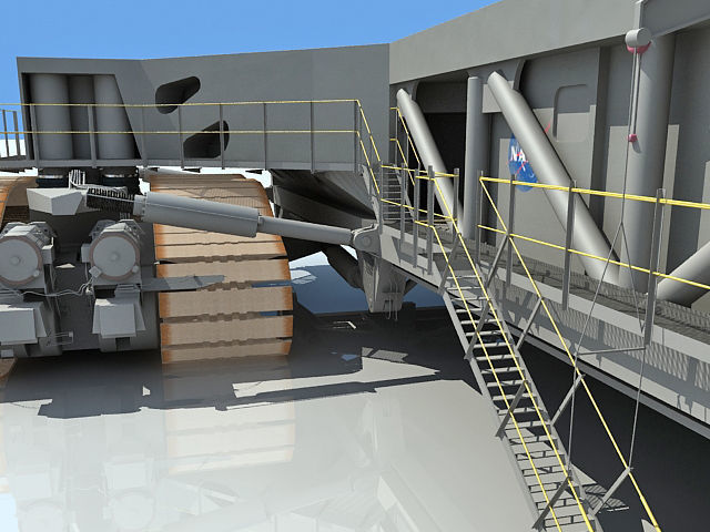 NASA Shuttle Crawler Transporter 3D model | CGTrader