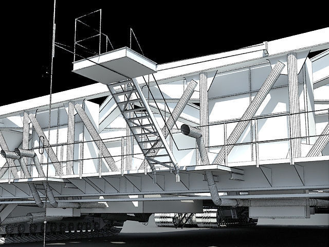 NASA Shuttle Crawler Transporter 3D model | CGTrader