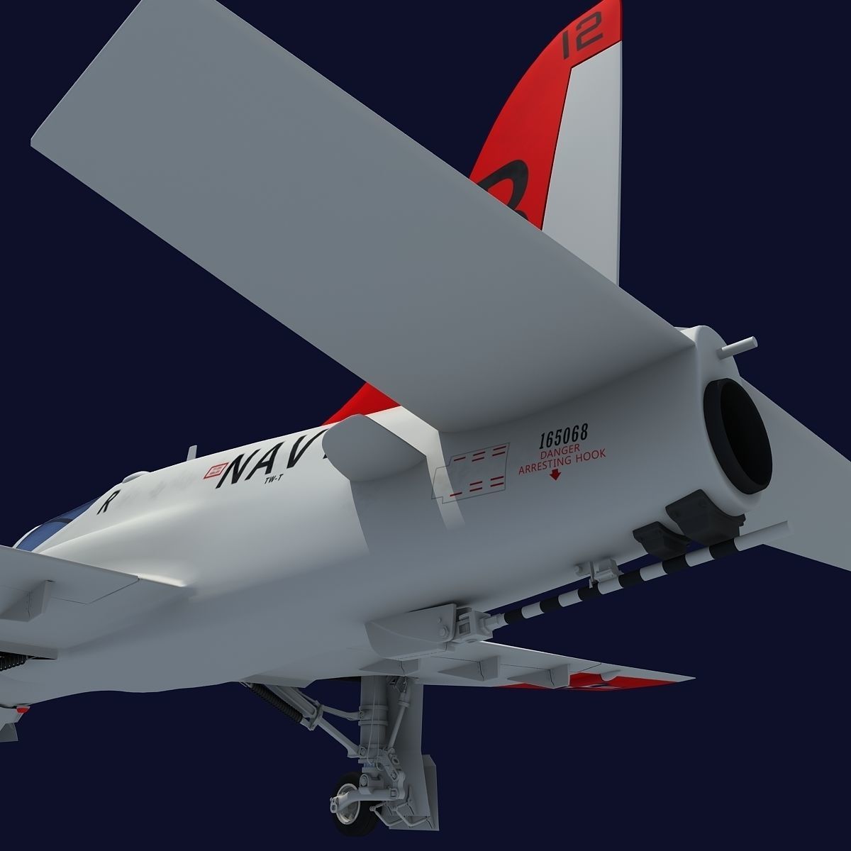 McDonnell Douglas T-45 Goshawk 3D model | CGTrader