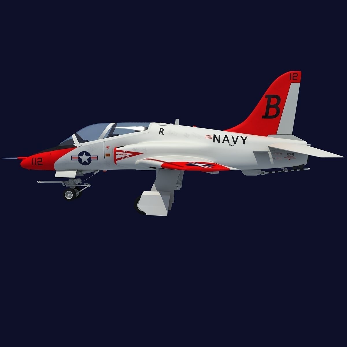 McDonnell Douglas T-45 Goshawk 3D model | CGTrader