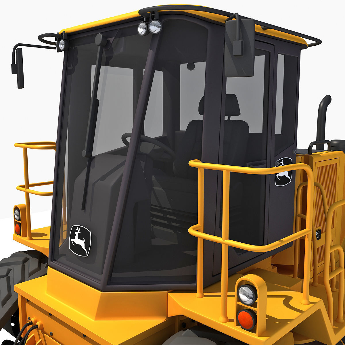John Deere High Speed Dozer 3D model | CGTrader