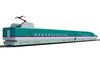 Blue High-Speed Train Shinkansen 3D model | CGTrader