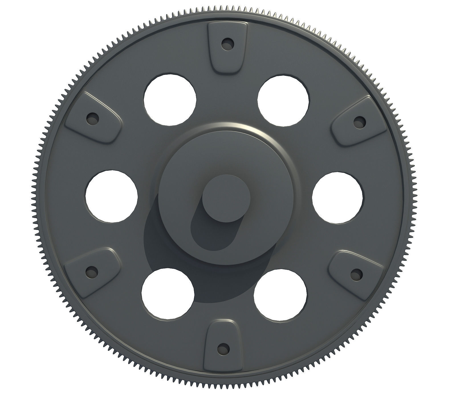 Engine Flywheel 2 3D model | CGTrader