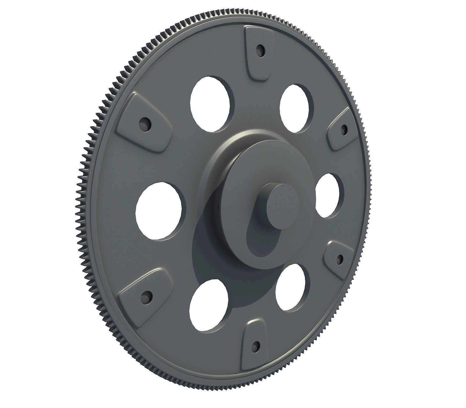 Engine Flywheel 2 3D model | CGTrader
