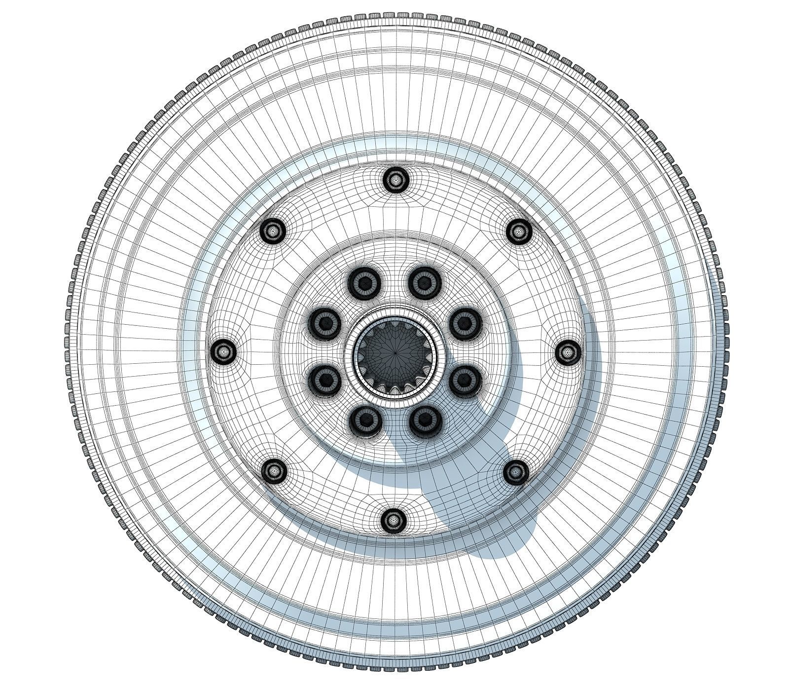 Engine Flywheel 019 3D model | CGTrader