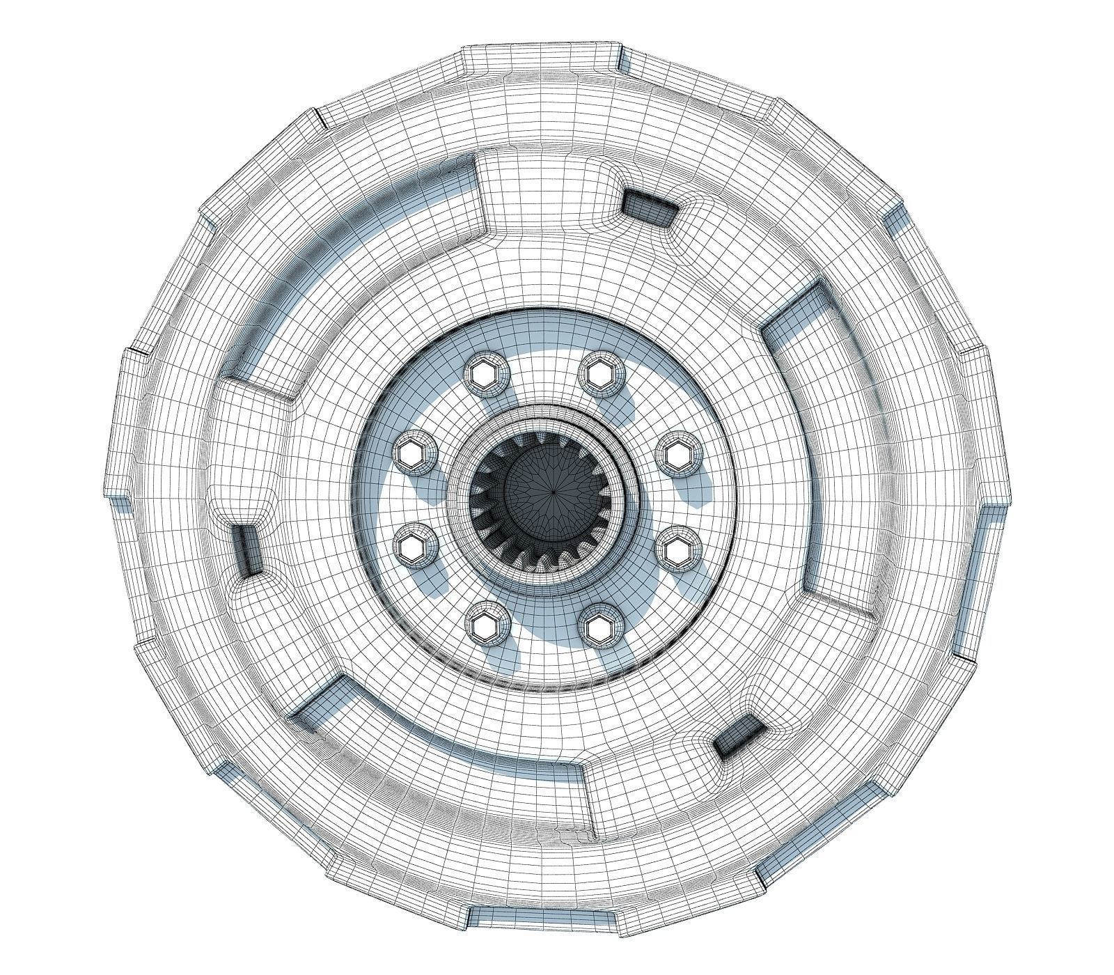 3D Flywheel 55 3D model | CGTrader