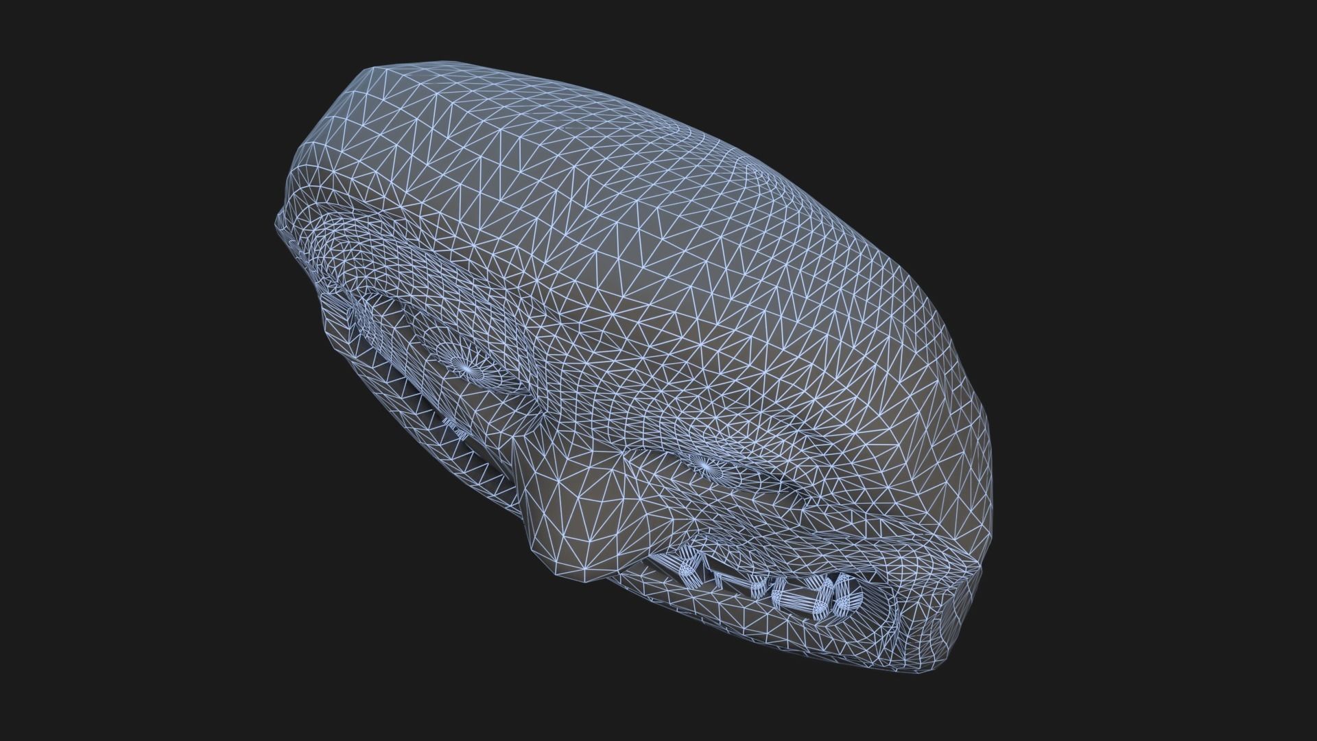 TrollFace mask with smile 3D model | CGTrader