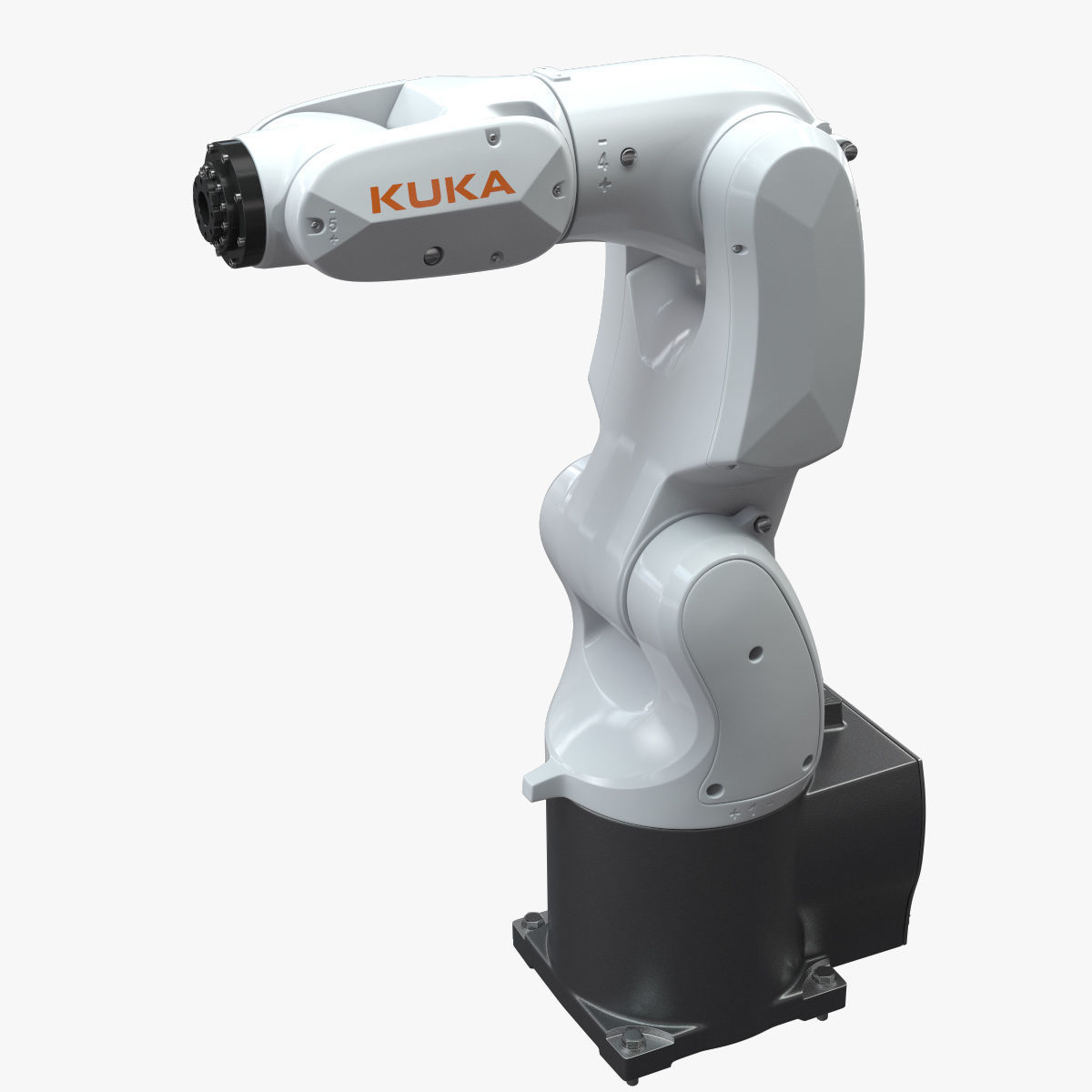 Kuka kr 3 Agilus 3D model rigged | CGTrader