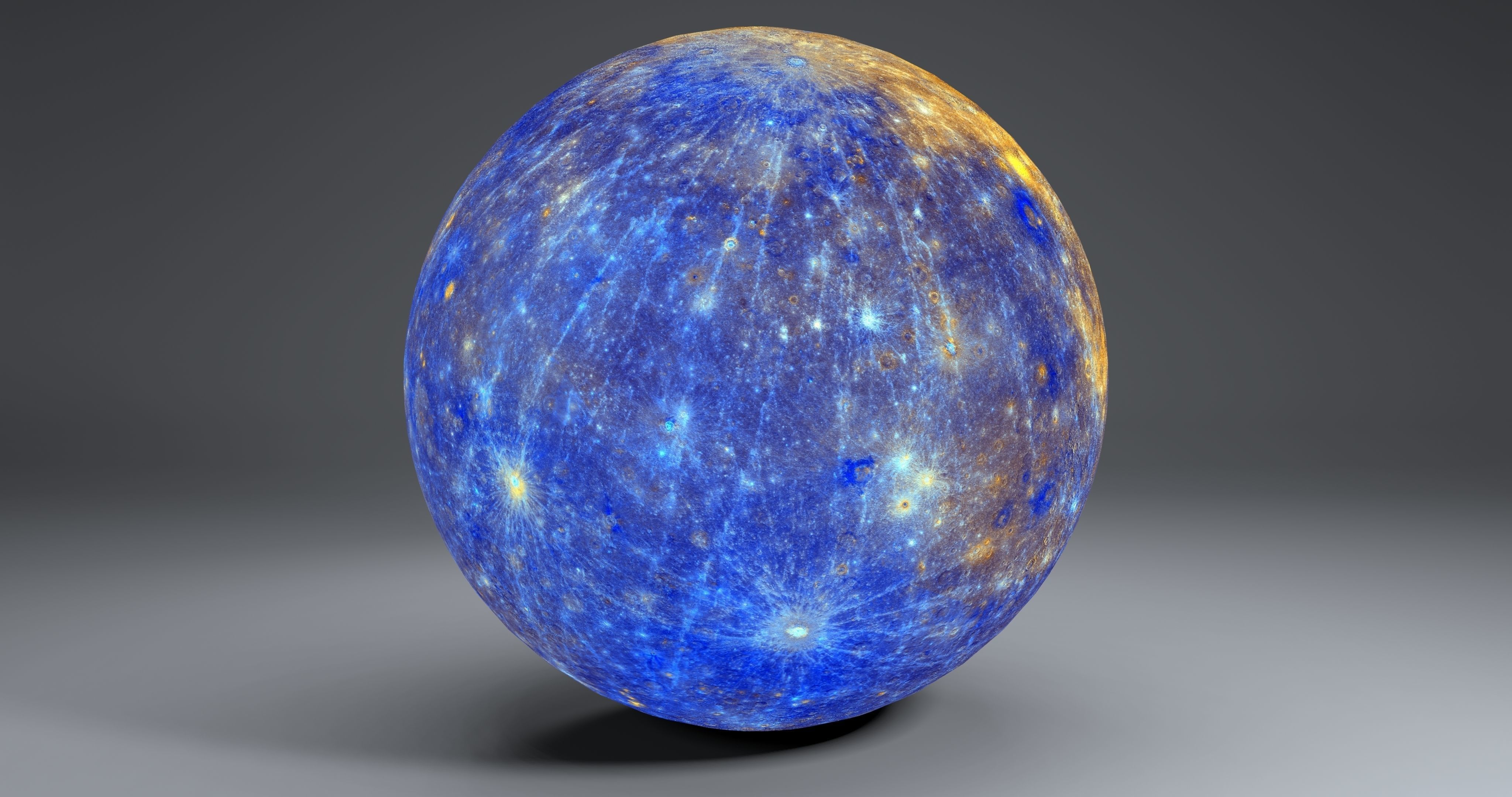Mercury 11k Globe 3D model | CGTrader