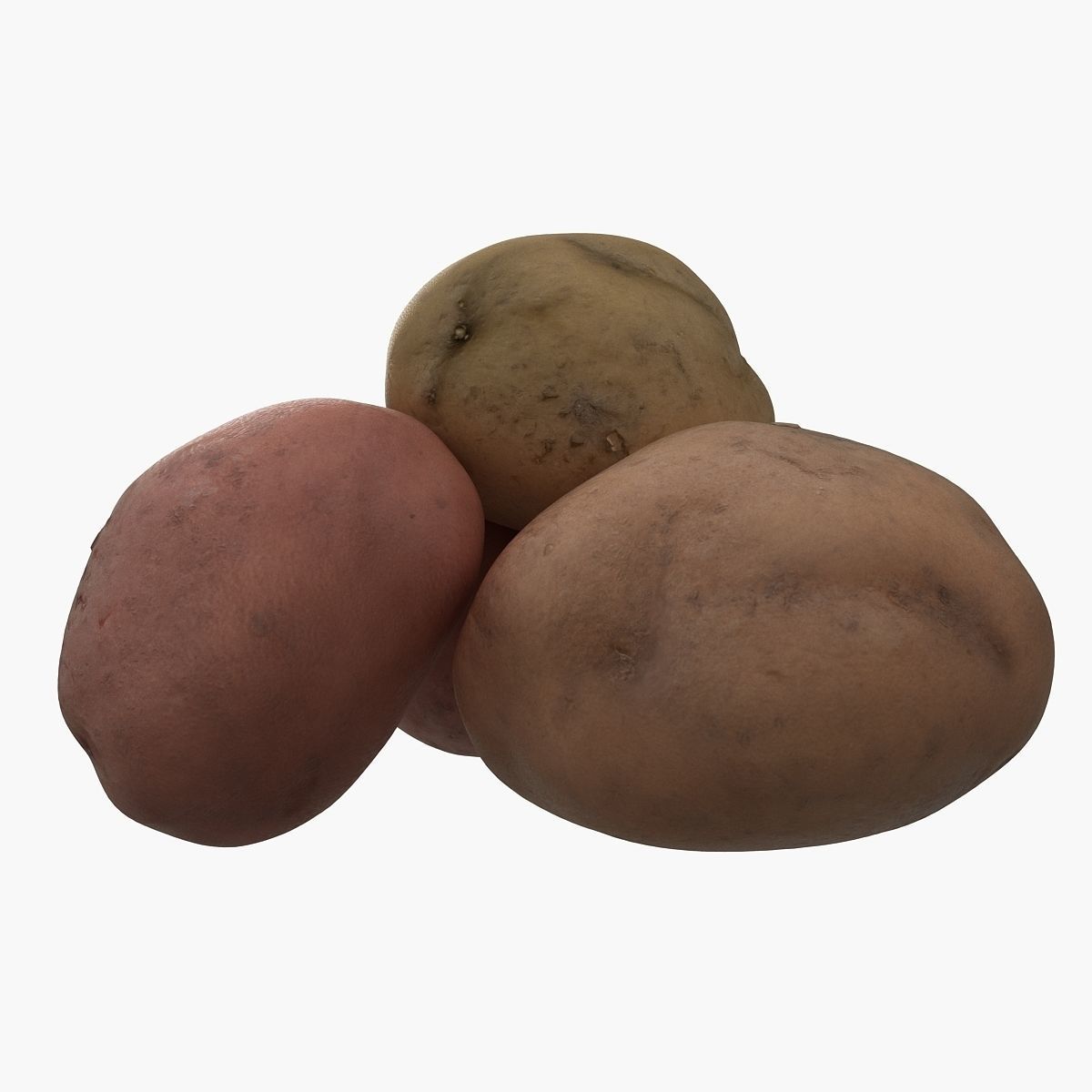 3D model Potato VR / AR / low-poly | CGTrader