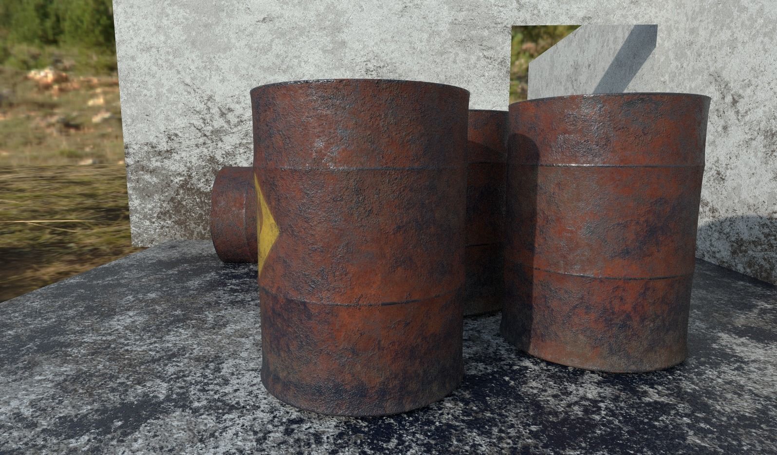 Arabic Old Oil Barrel free VR / AR / low-poly 3D model | CGTrader