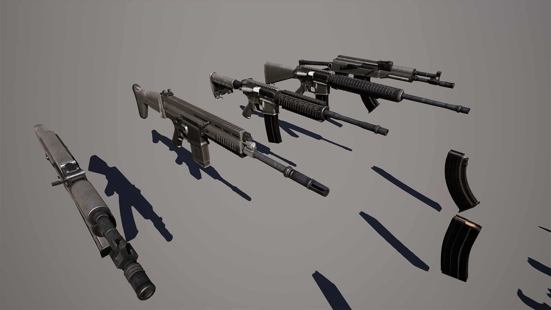 3D model Photo-realistic Weapons For Games VR / AR / low-poly | CGTrader