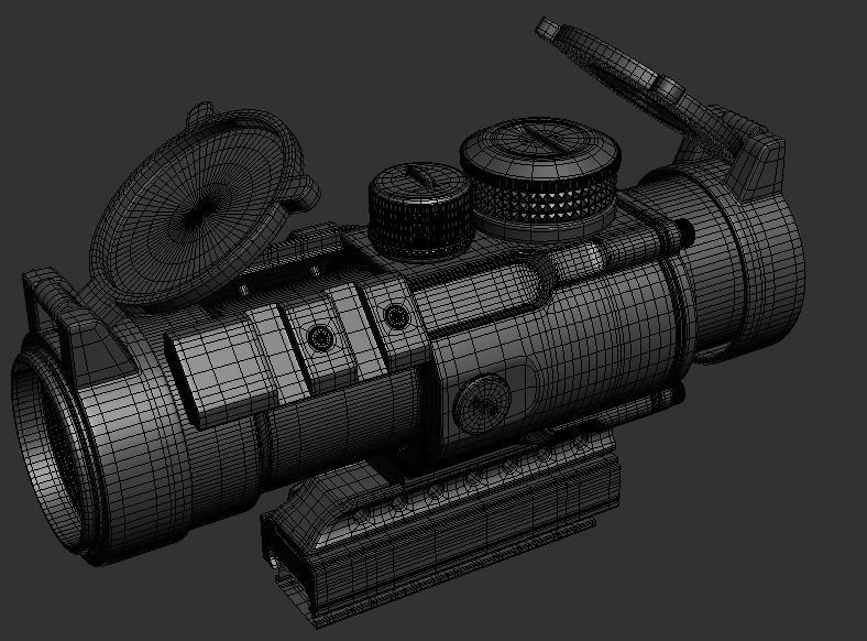 Various Scope Vol 2 3D model | CGTrader