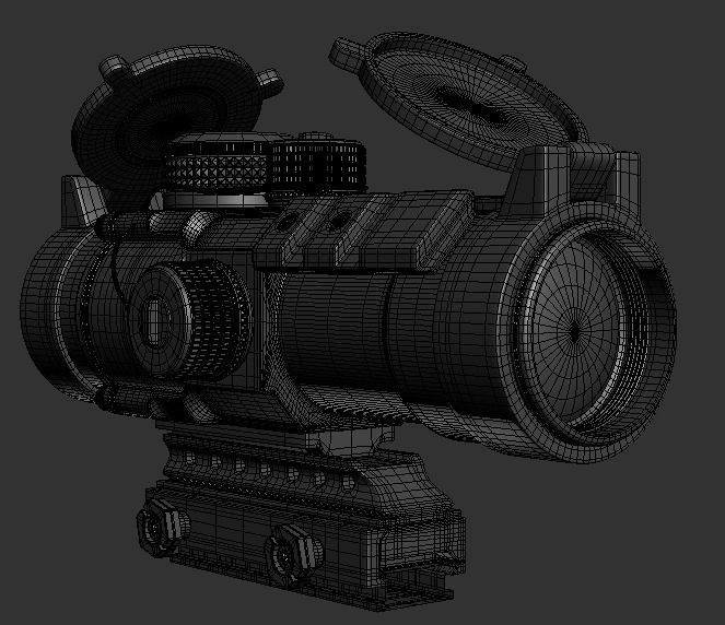 Various Scope Vol 2 3D model | CGTrader
