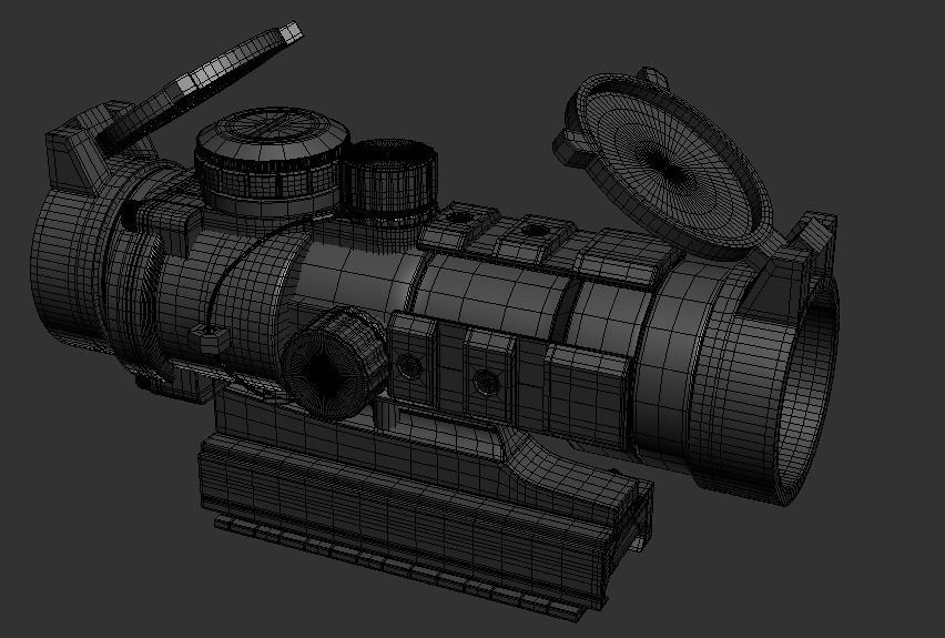 Various Scope Vol 2 3D model | CGTrader