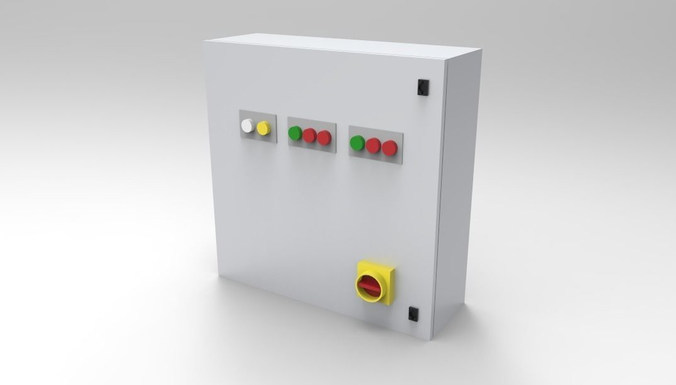 Control Switch free 3D model | CGTrader