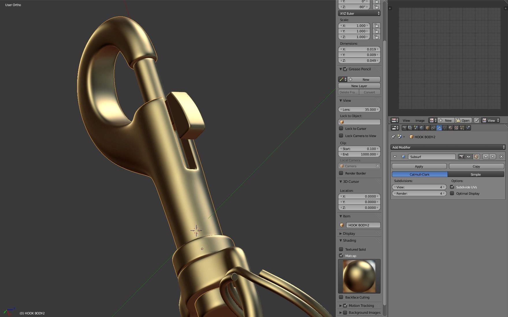 Trigger Hook 3D model | CGTrader