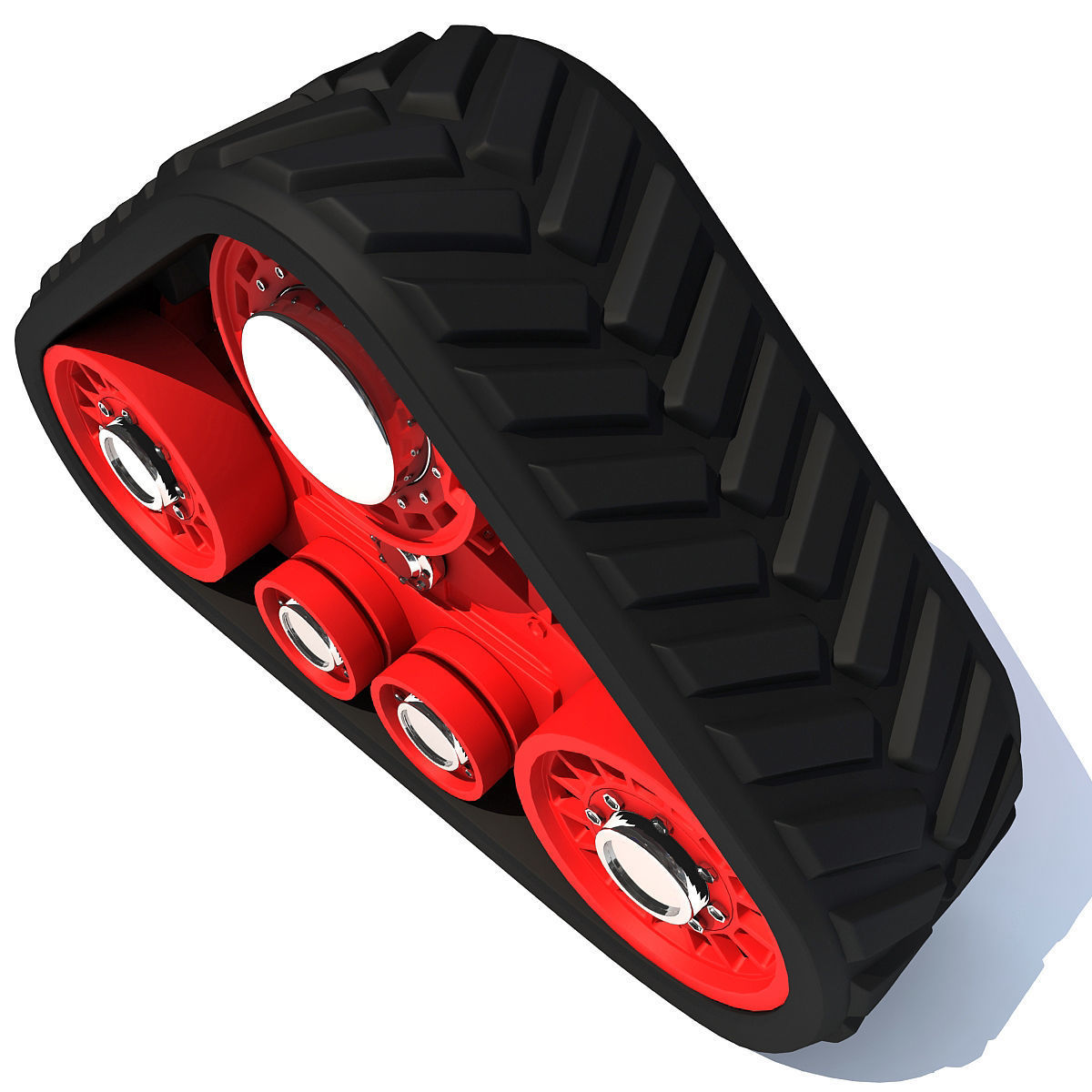 Red Crawler 3 3D model | CGTrader