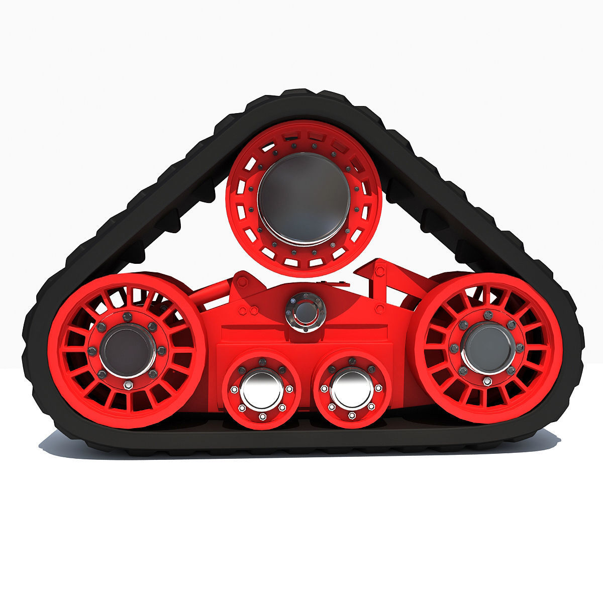 Red Crawler 3 3D model | CGTrader