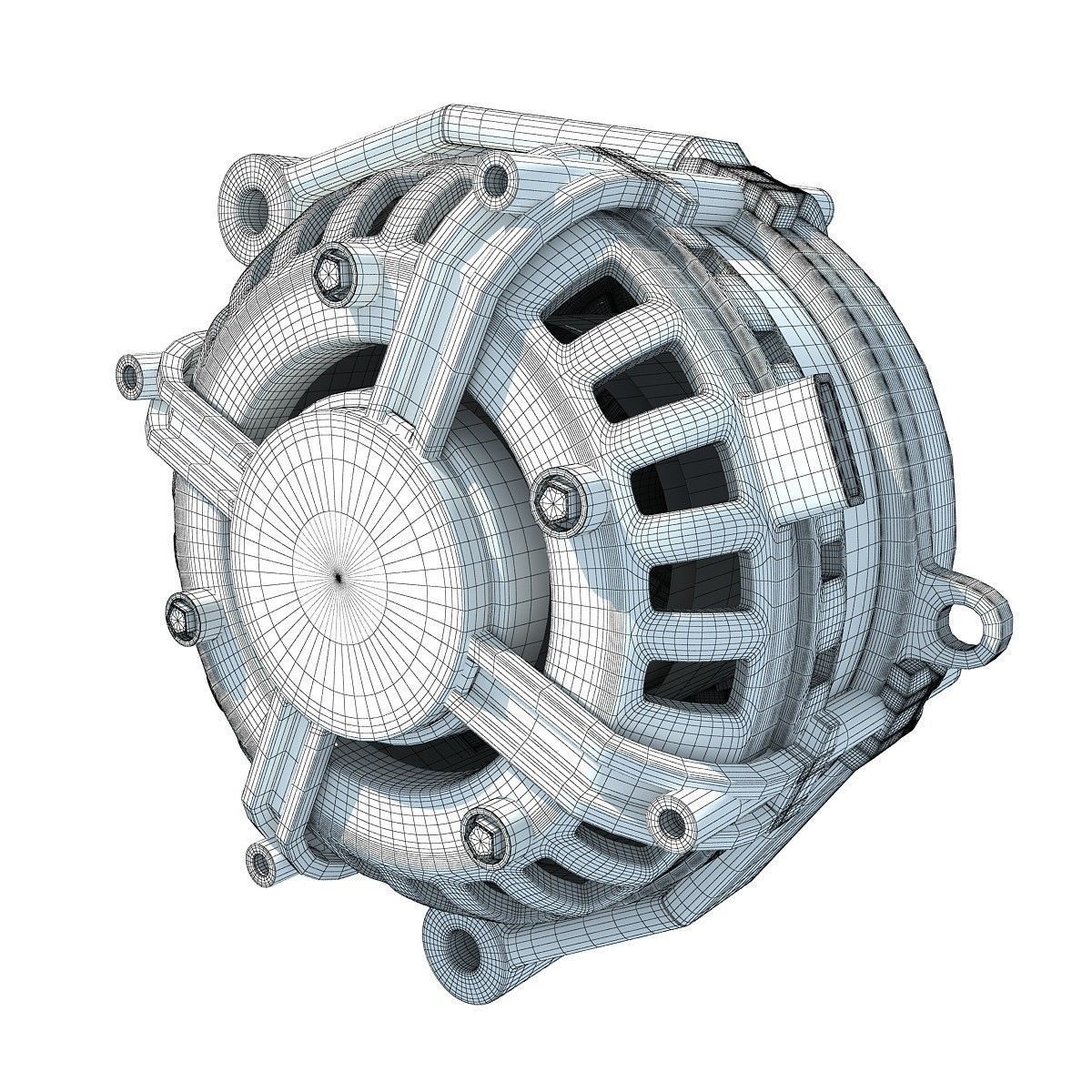 Detailed Alternator 2 3D model | CGTrader