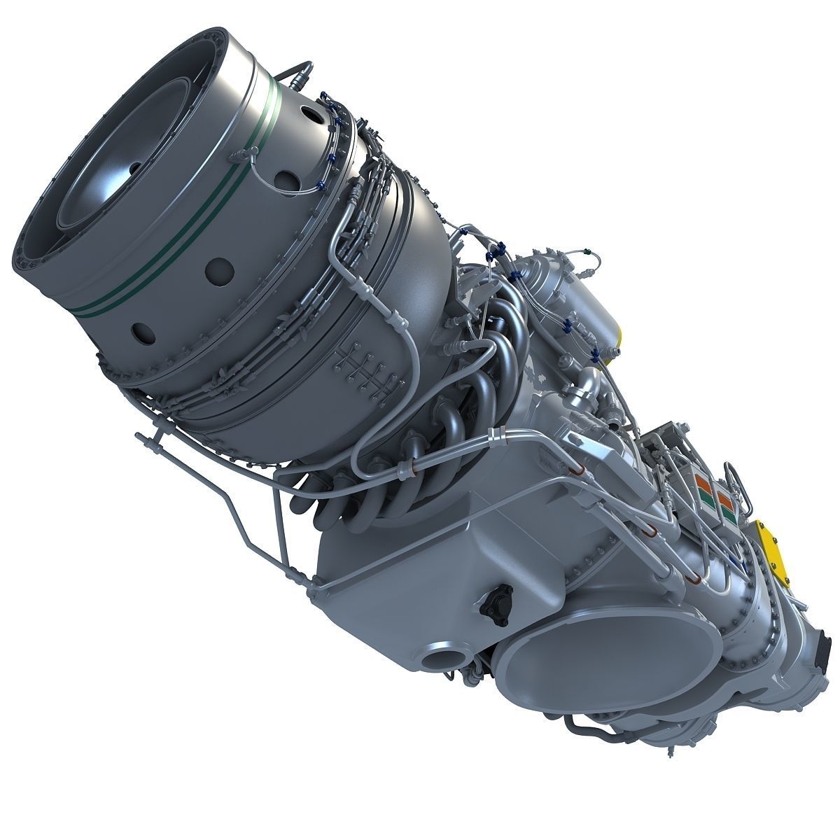 Set of Turboprop Engines 3D model | CGTrader