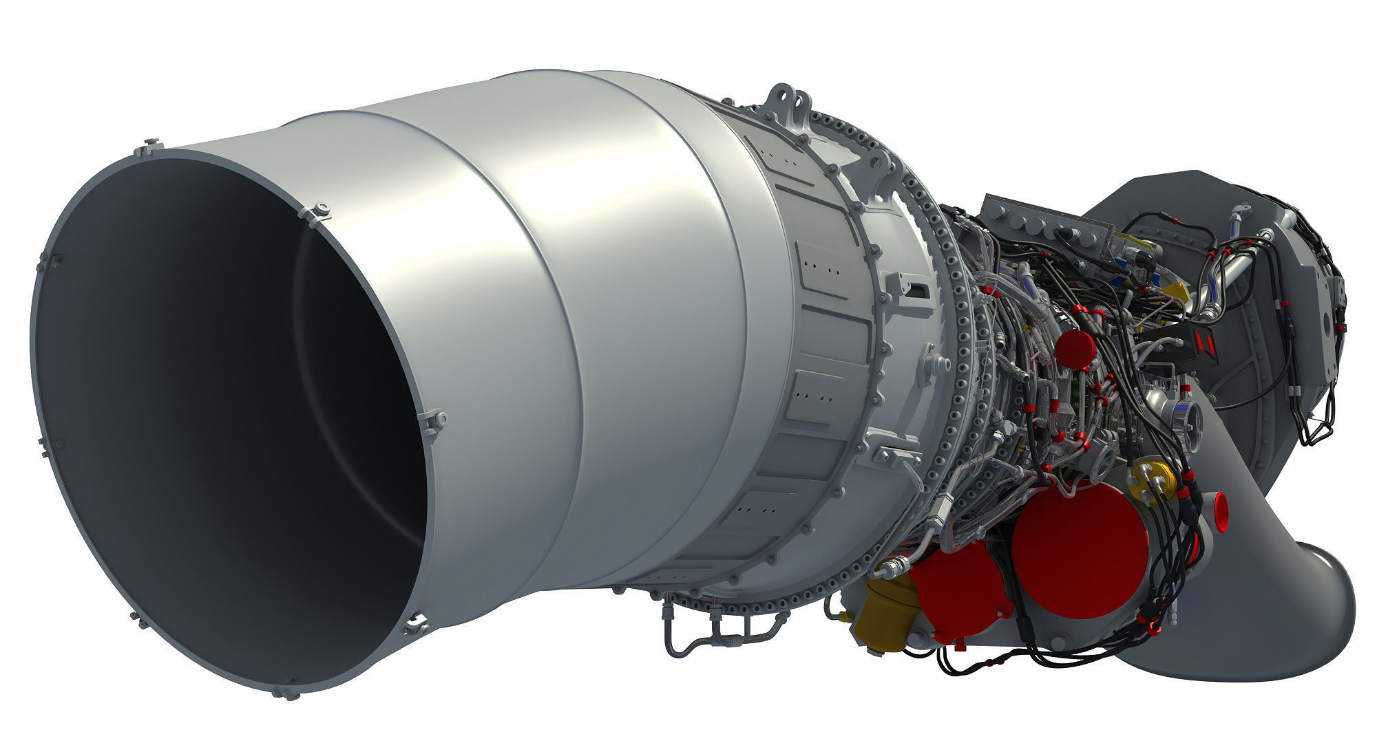 Set of Turboprop Engines 3D model | CGTrader