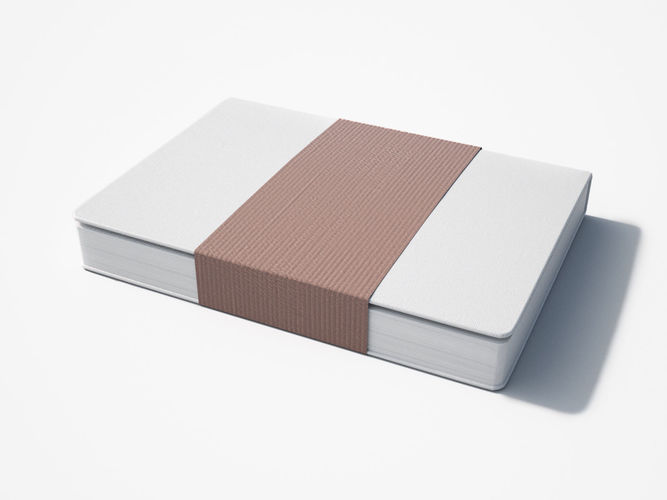 Notebook White 3D model | CGTrader