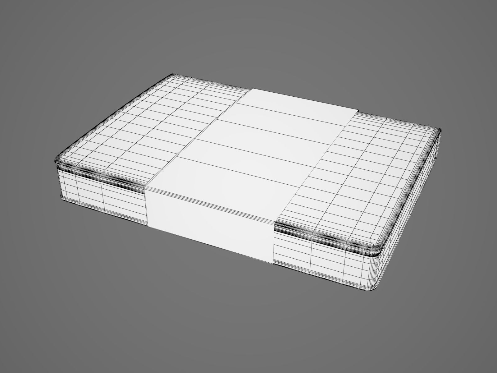 Notebook White 3D model | CGTrader