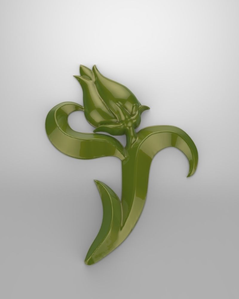 TULIP 3D model 3D printable | CGTrader