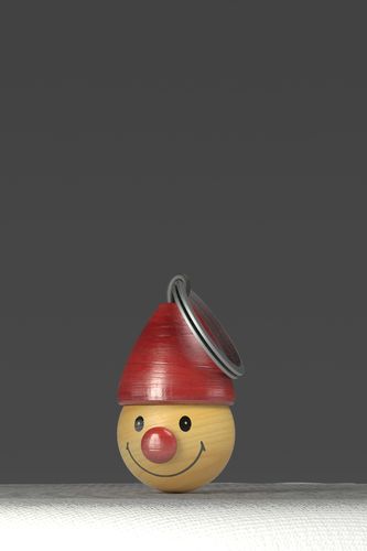 Key Chain Ring 3D model | CGTrader