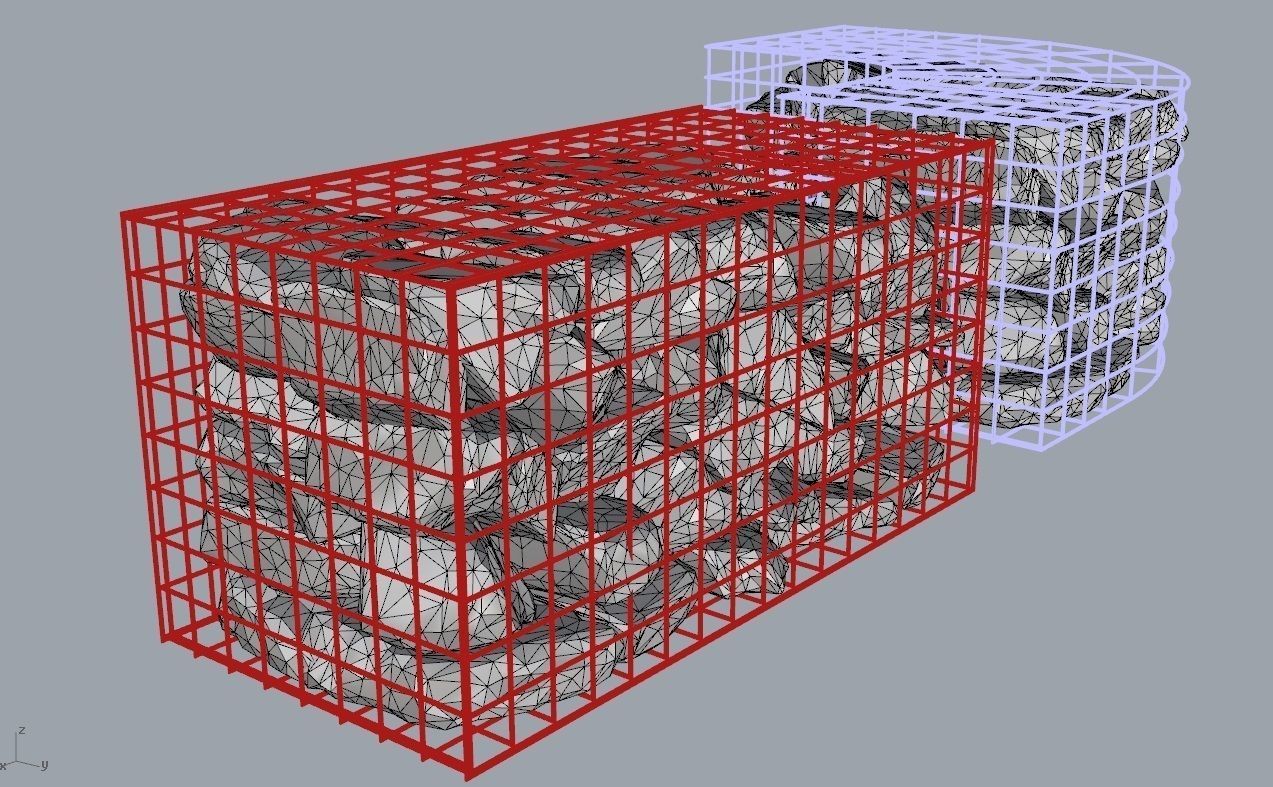 Gabions - two types 3D model | CGTrader
