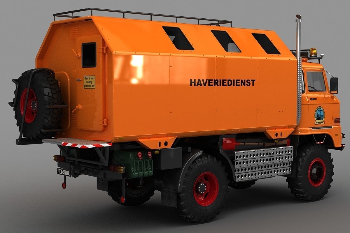 IFA W50-LAK 1980 3D model | CGTrader