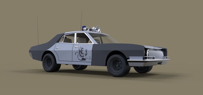 Mad Max Police Car