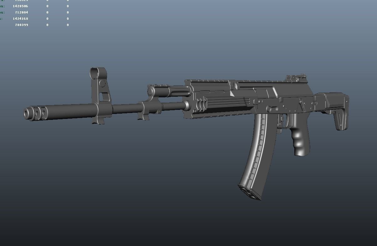 3D model AK 12 Model VR / AR / low-poly | CGTrader