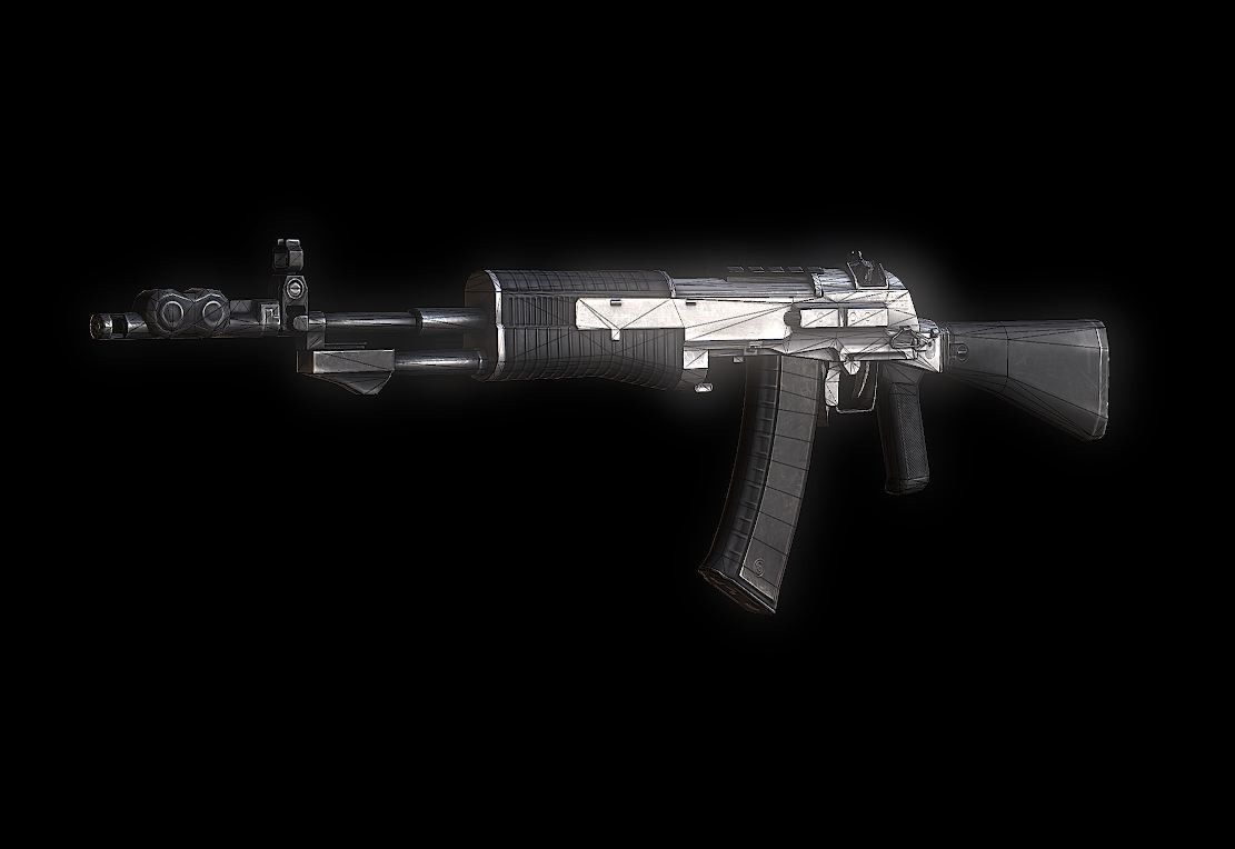 AN94 Model 3D asset | CGTrader