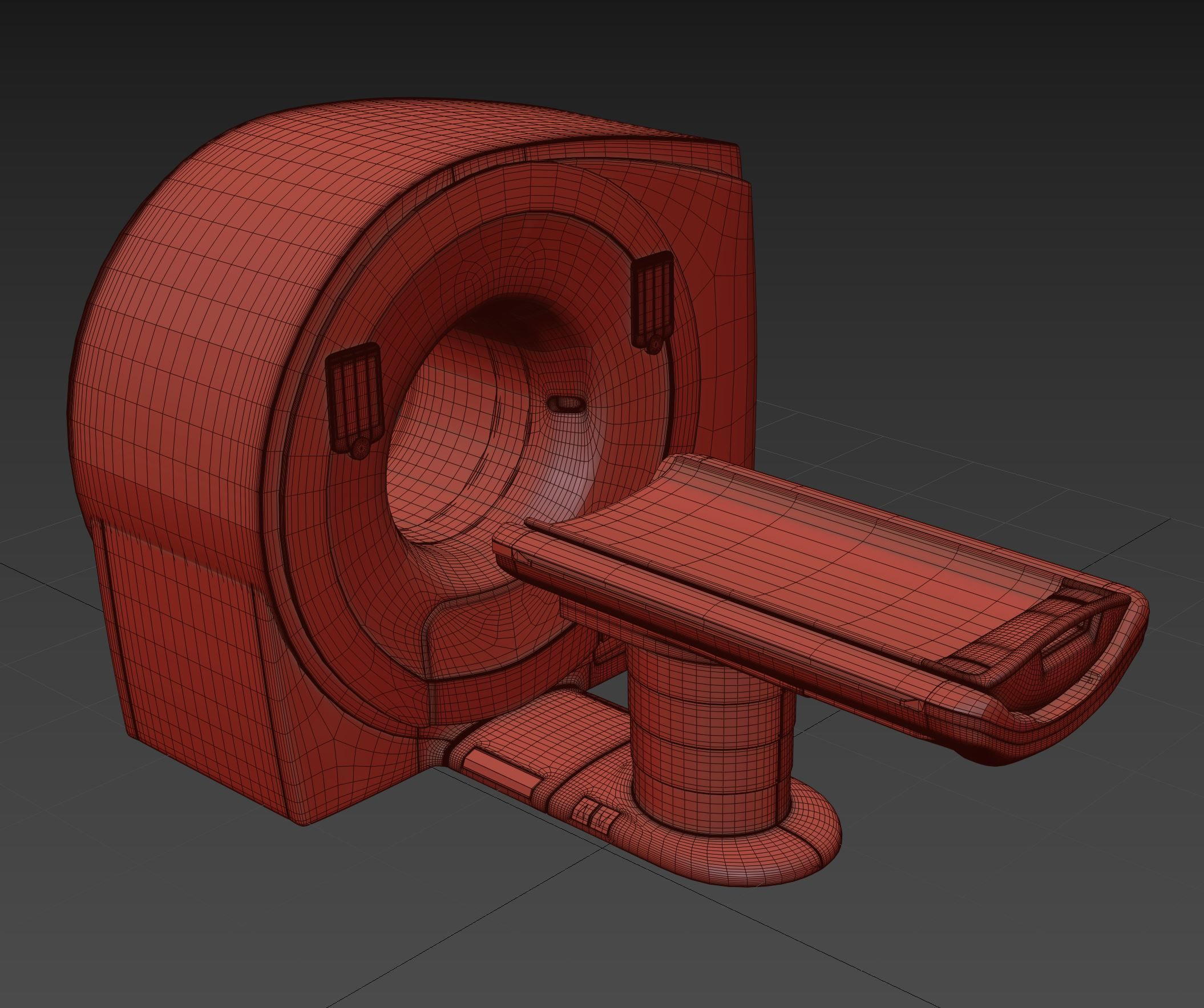 CT Scanner Siemens Somatom Drive MRT 3D model | CGTrader
