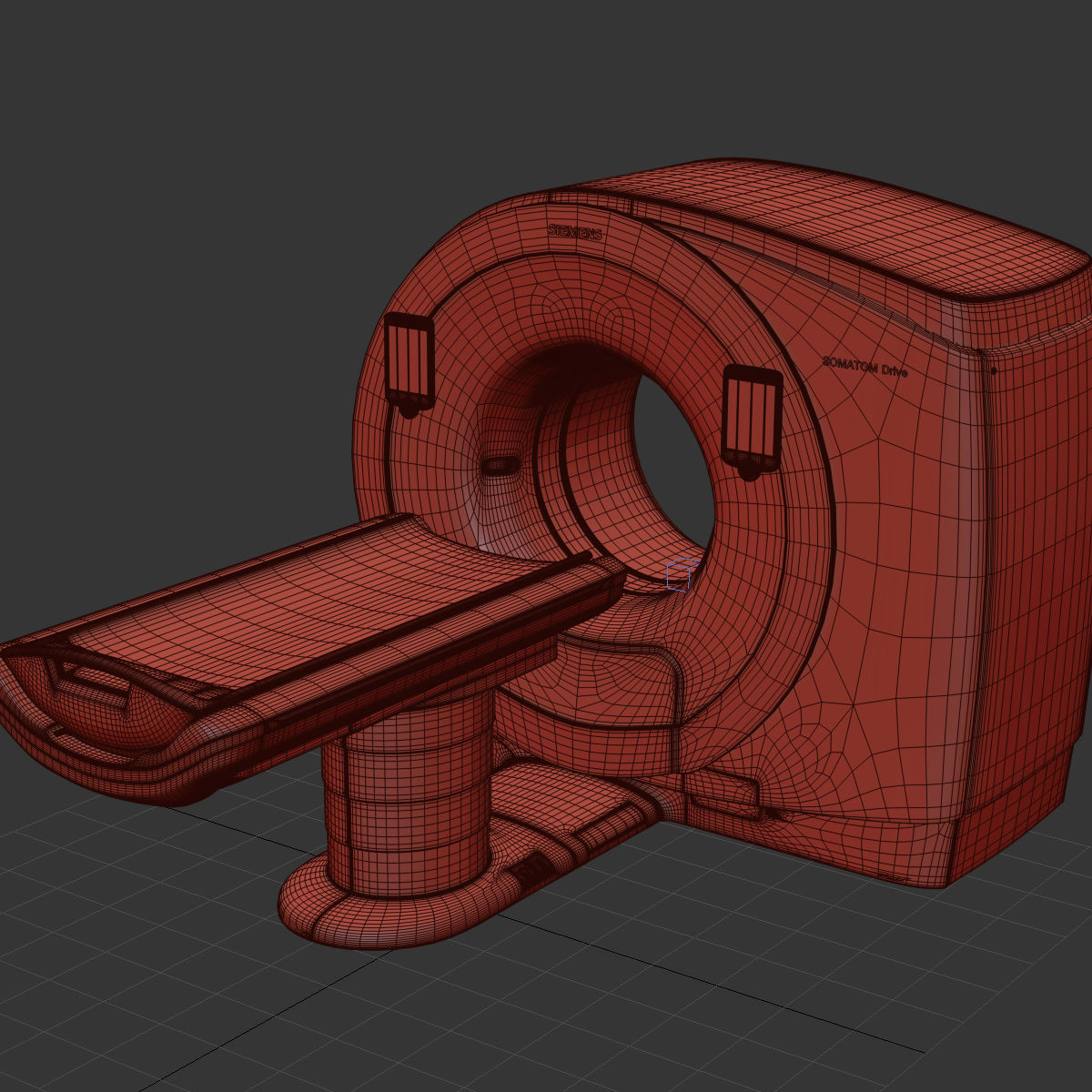 CT Scanner Siemens Somatom Drive MRT 3D model | CGTrader