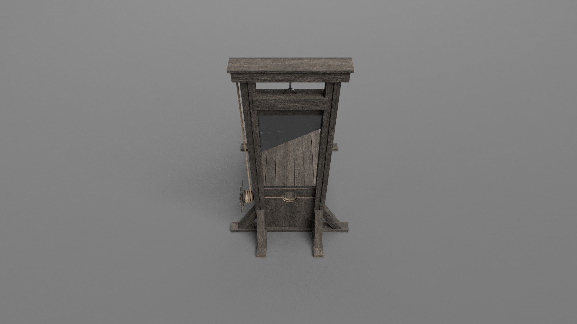 3D model Guillotine PBR VR / AR / low-poly | CGTrader