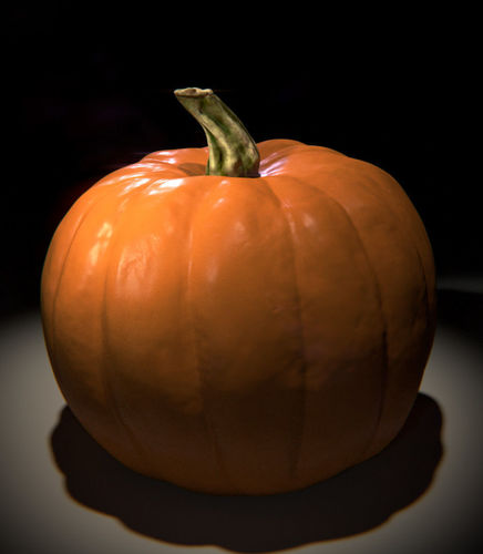 Simple Realistic Pumpkin free 3D model | CGTrader