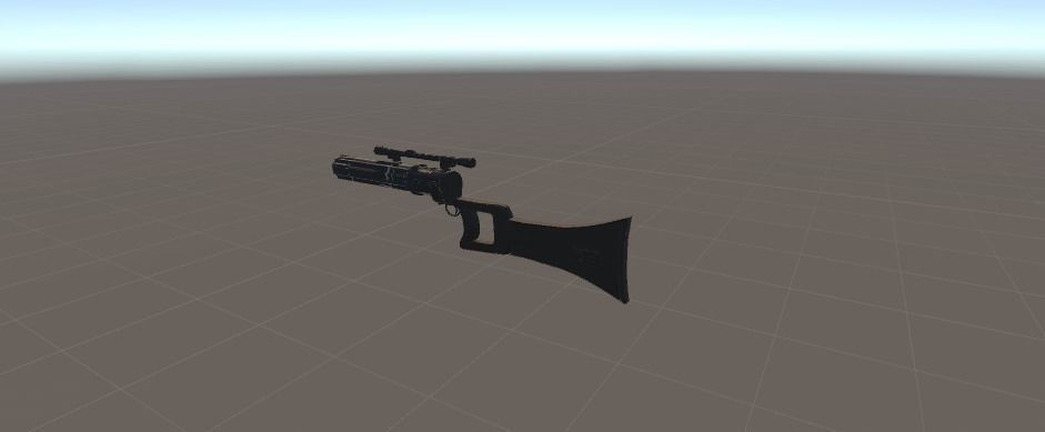 E-33 Boba Fett Blaster free 3D model | CGTrader