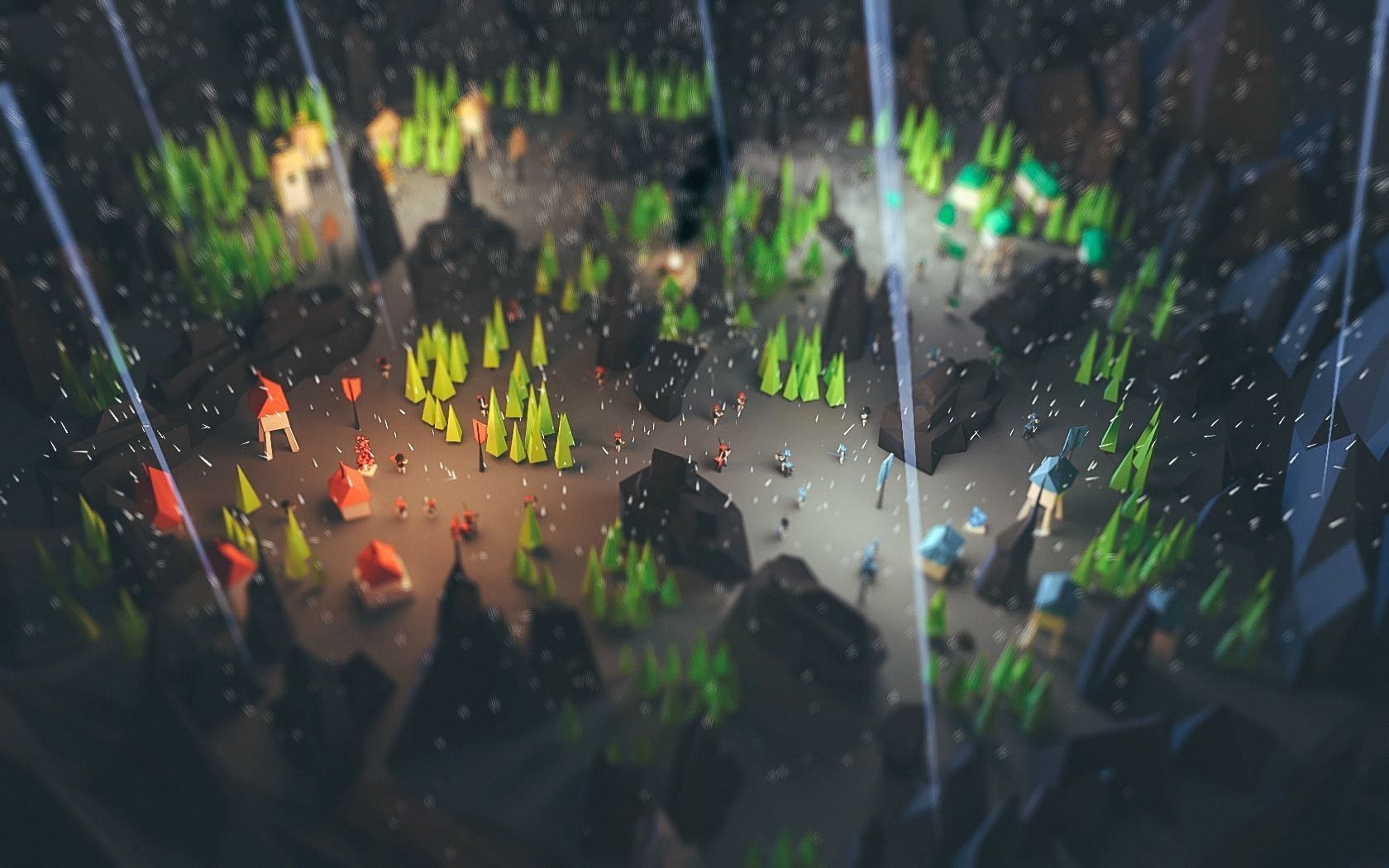 3D model Low Poly Strategy Prototyper VR / AR / low-poly rigged ...