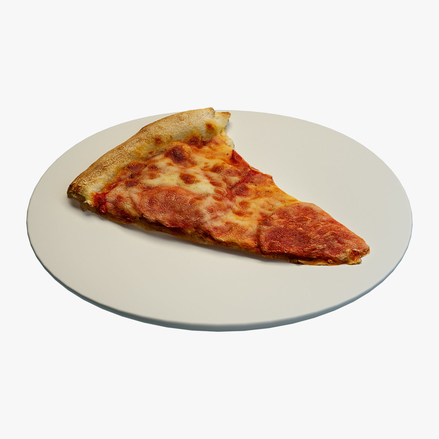 3D model Pizza slice VR / AR / low-poly | CGTrader