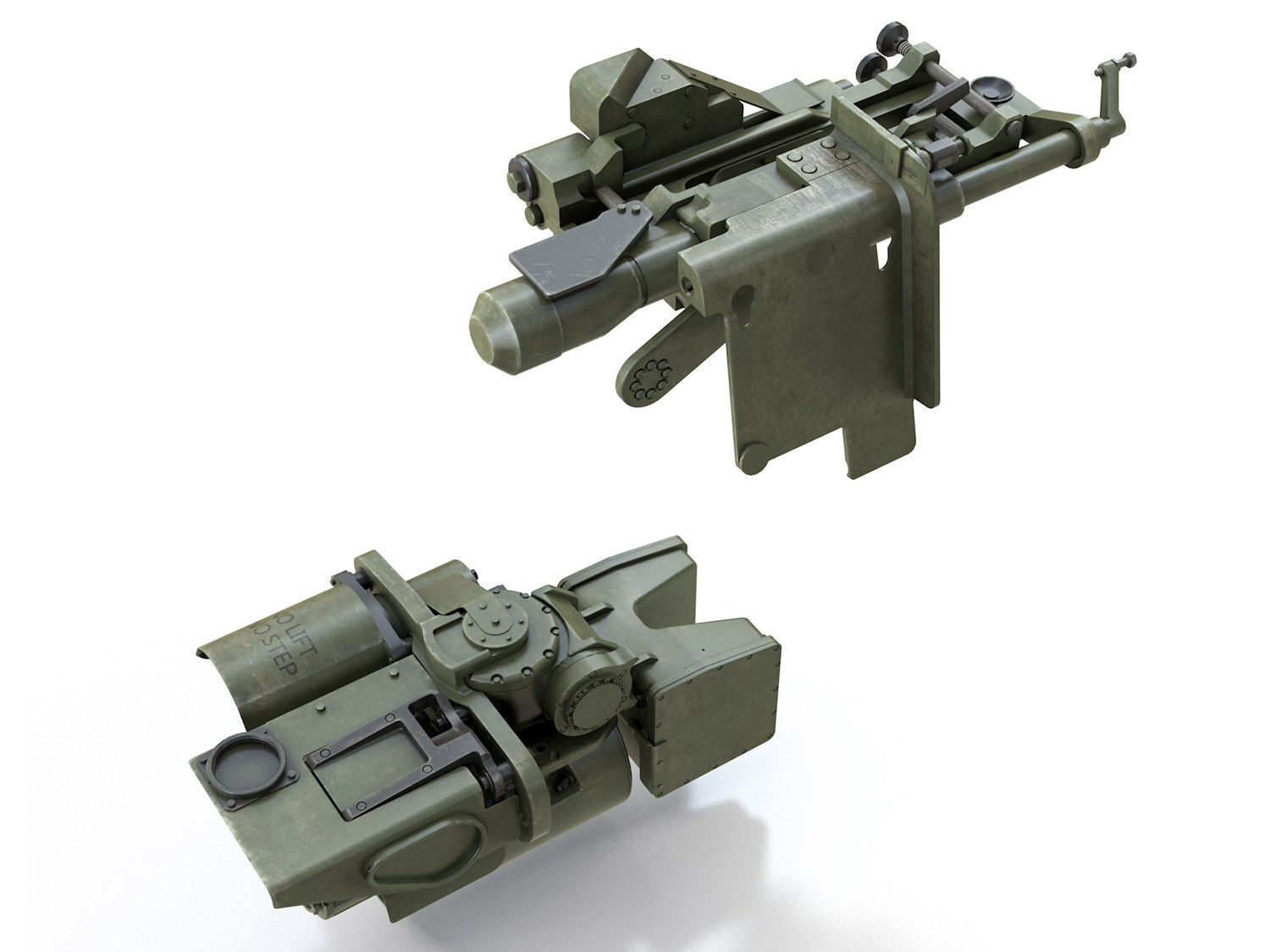 RWS M151 Protector with M2 3D model | CGTrader