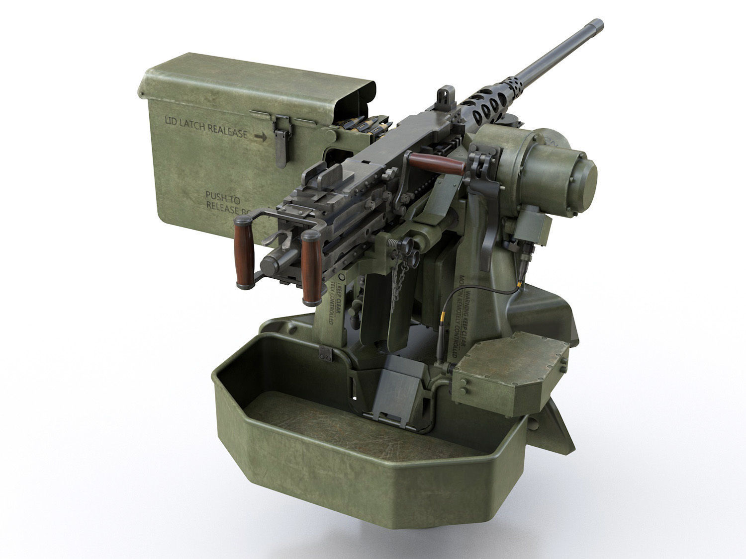 RWS M151 Protector with M2 3D model | CGTrader