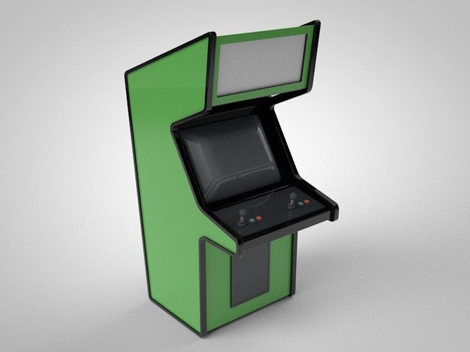 Retro Arcade Game 3D model | CGTrader