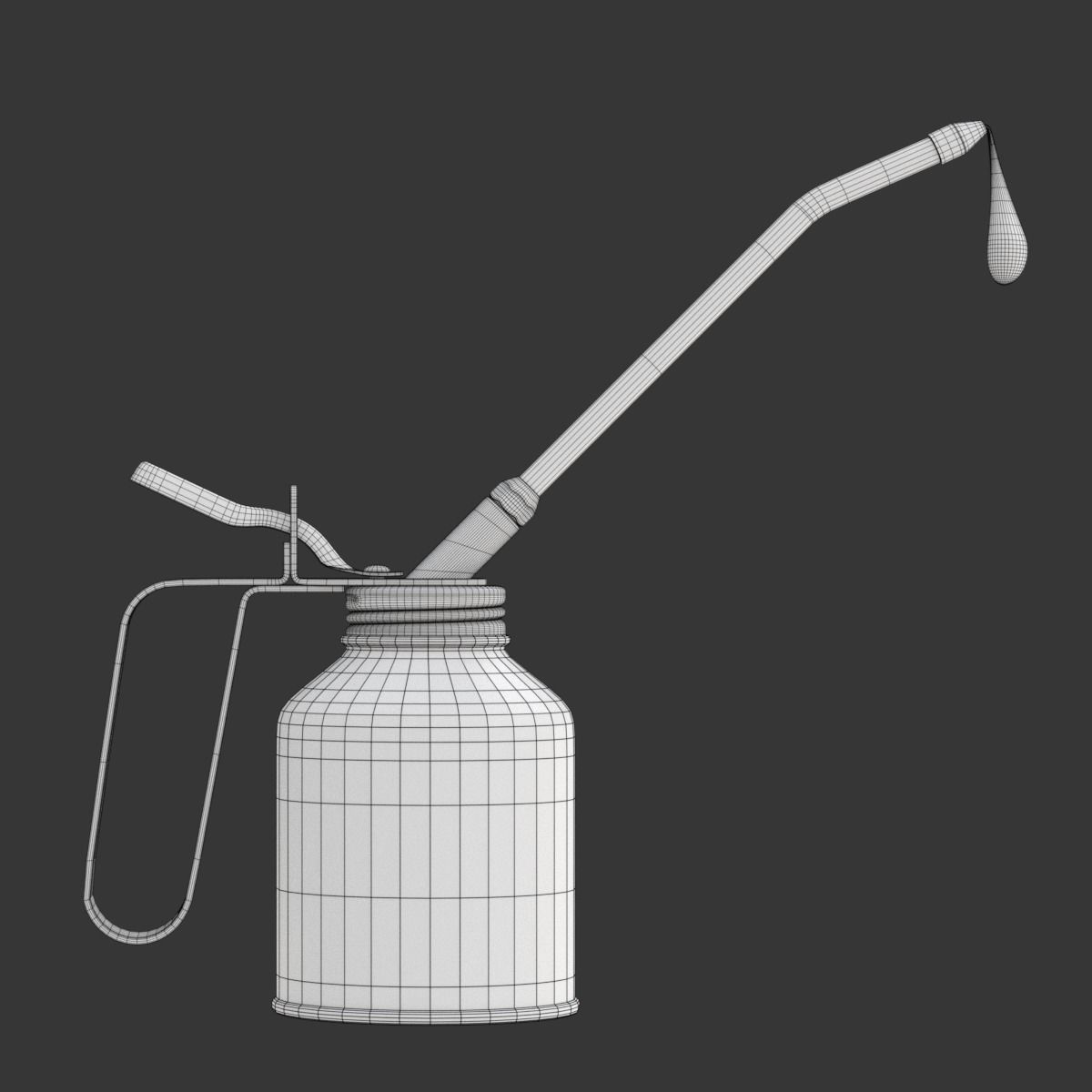 Oil Can 3D model | CGTrader