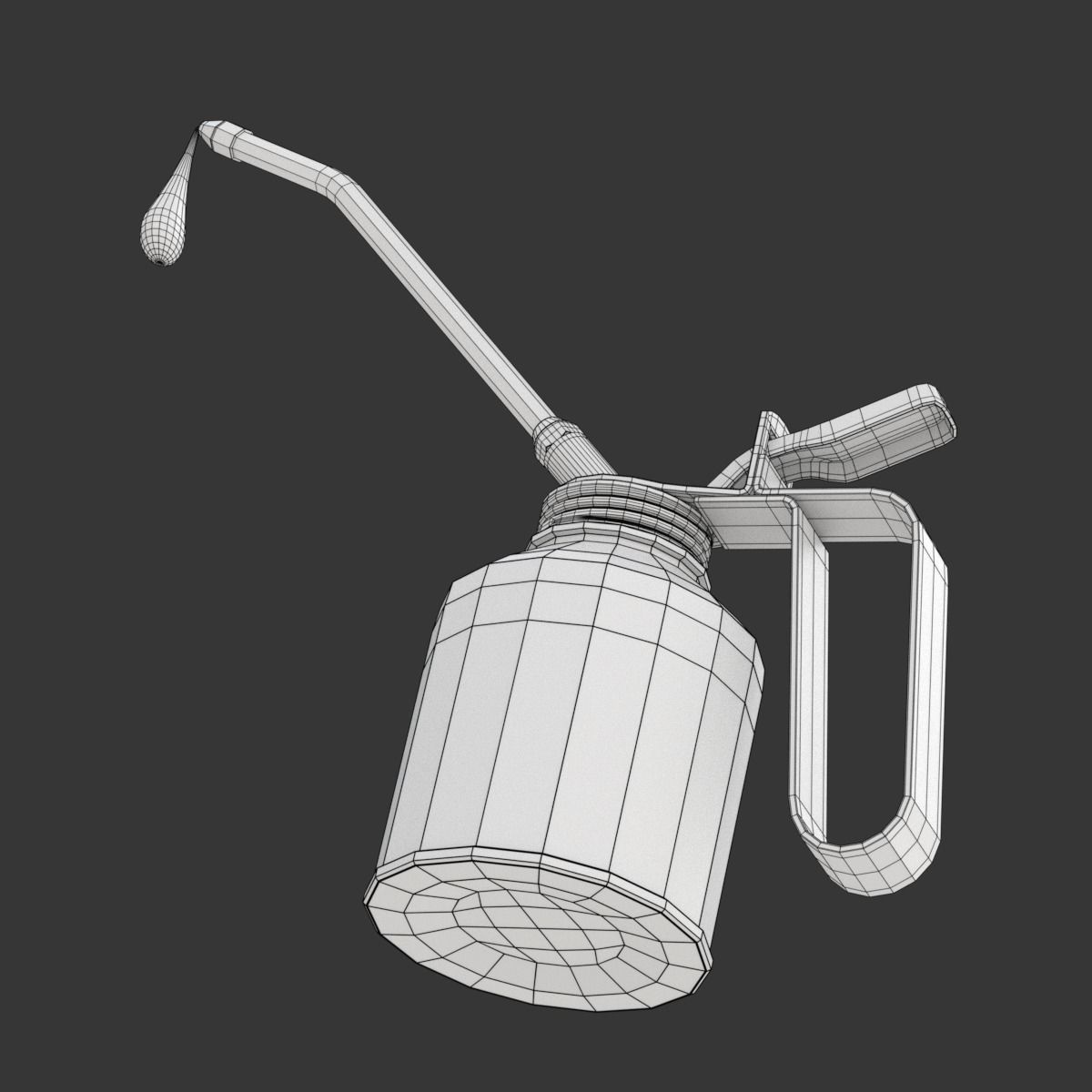 Oil Can 3D model | CGTrader