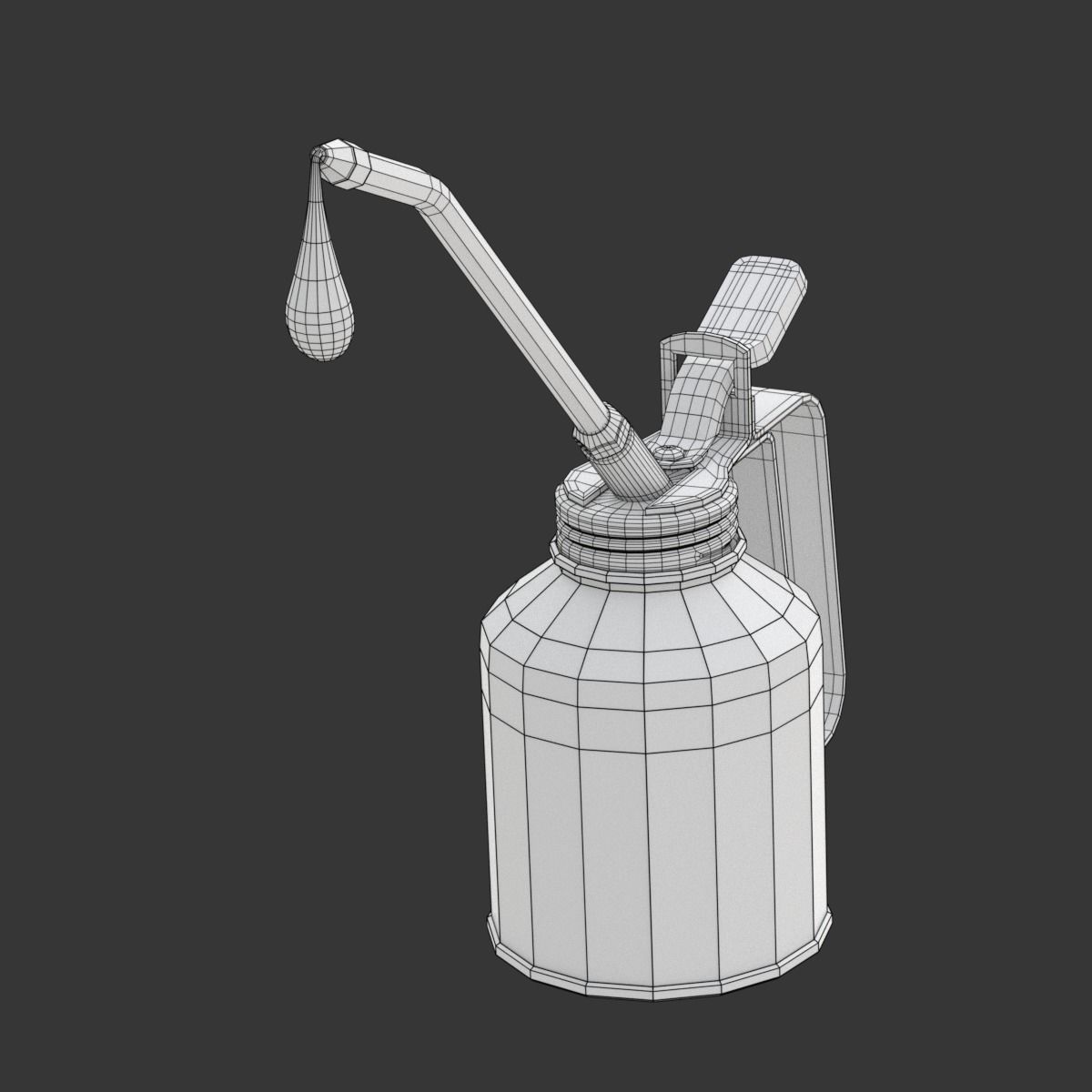 Oil Can 3D model | CGTrader